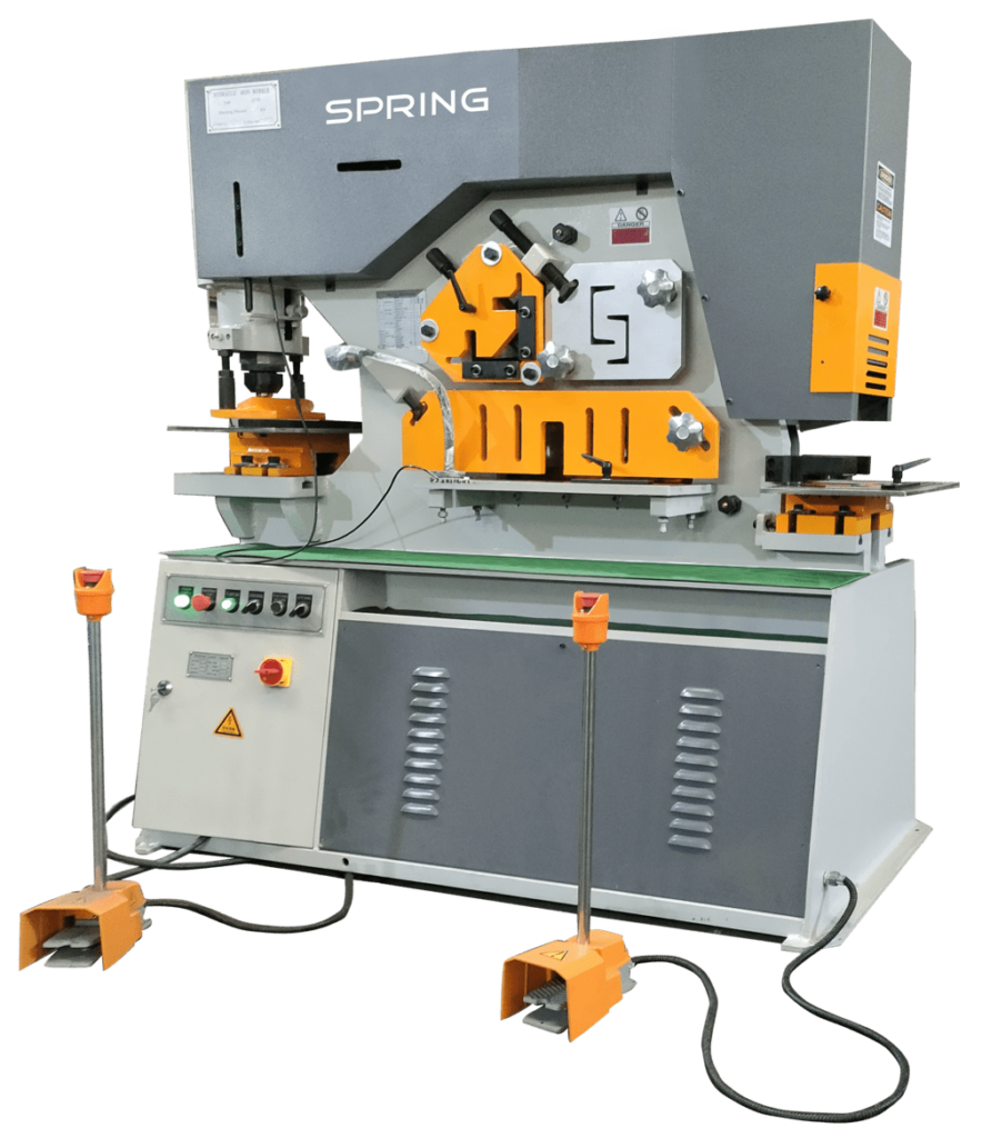 Steel iron worker | Spring CNC